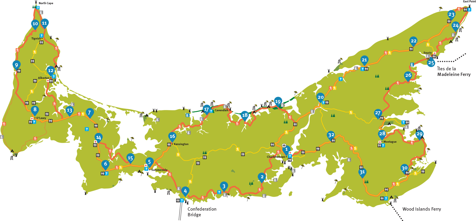 Along the Route & Signage - The Island Walk